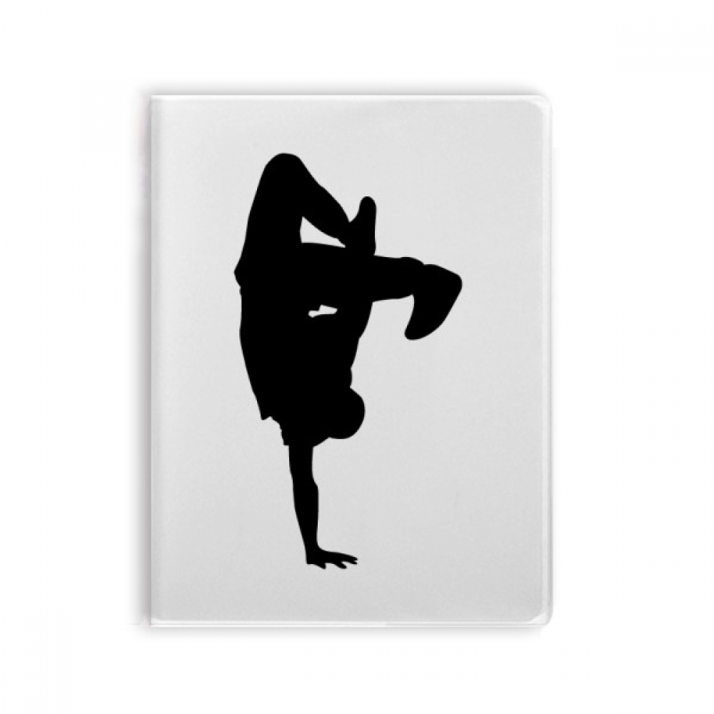 Jumping Dancer Sports Breaking Notebook Gum Cover Diary Soft Cover ...