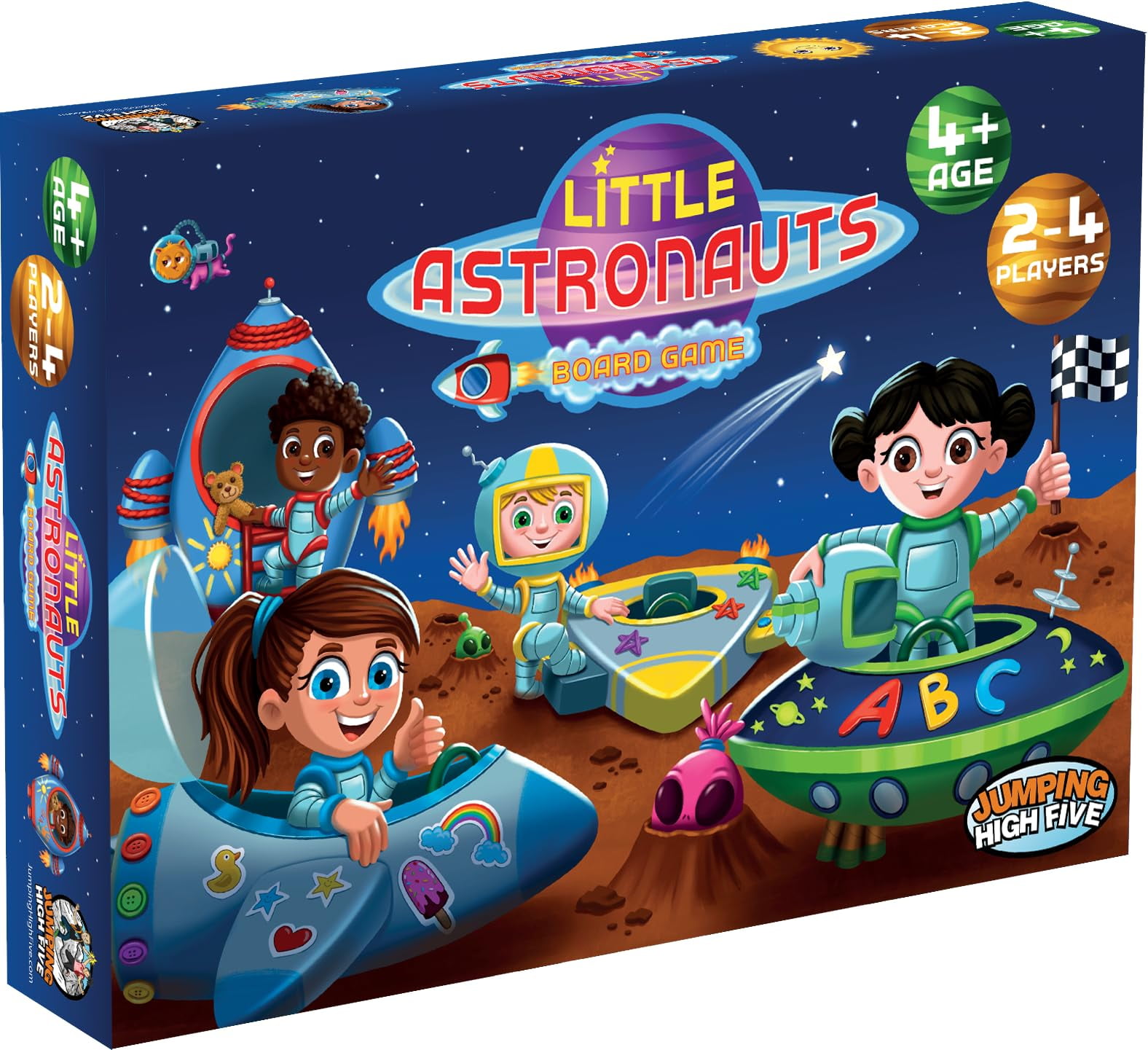 Jumping High Five Little Astronauts Board BSL1 Game! Space Adventure ...