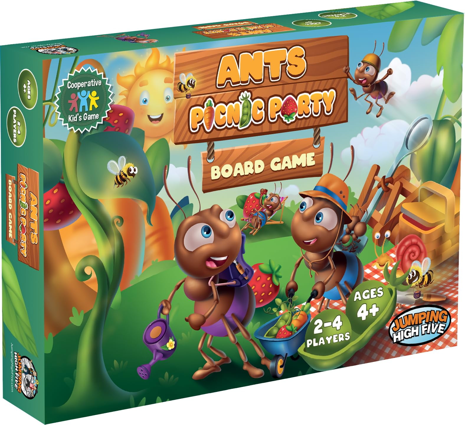 Jumping High Fives Ants STF9 Picnic Party Board Game - Childrens ...