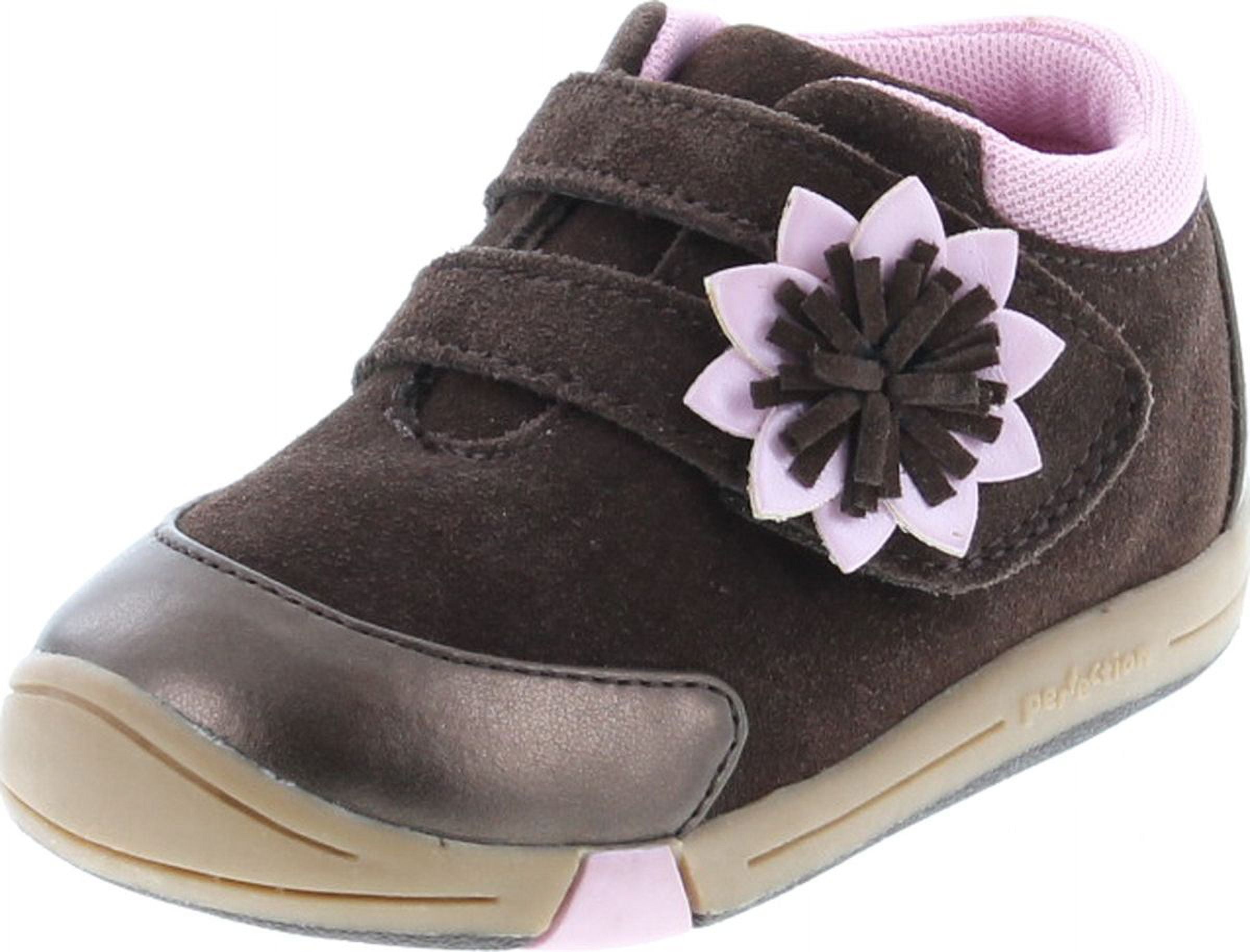 Jumping Jacks Girls Baby Flower Lightweight First Walker Shoes ...