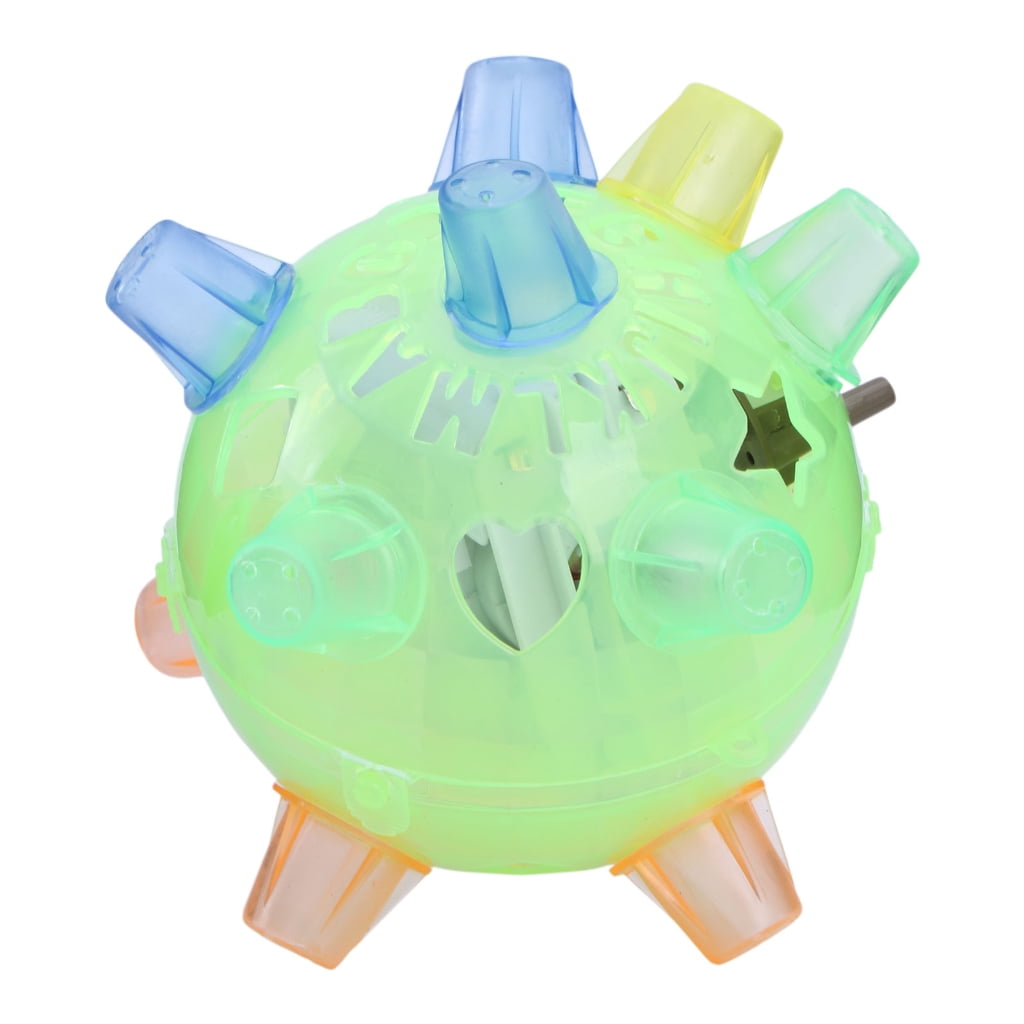 Jumping LED Disco Dancing Ball Flashing Light Up Music Bounce Bouncing ...