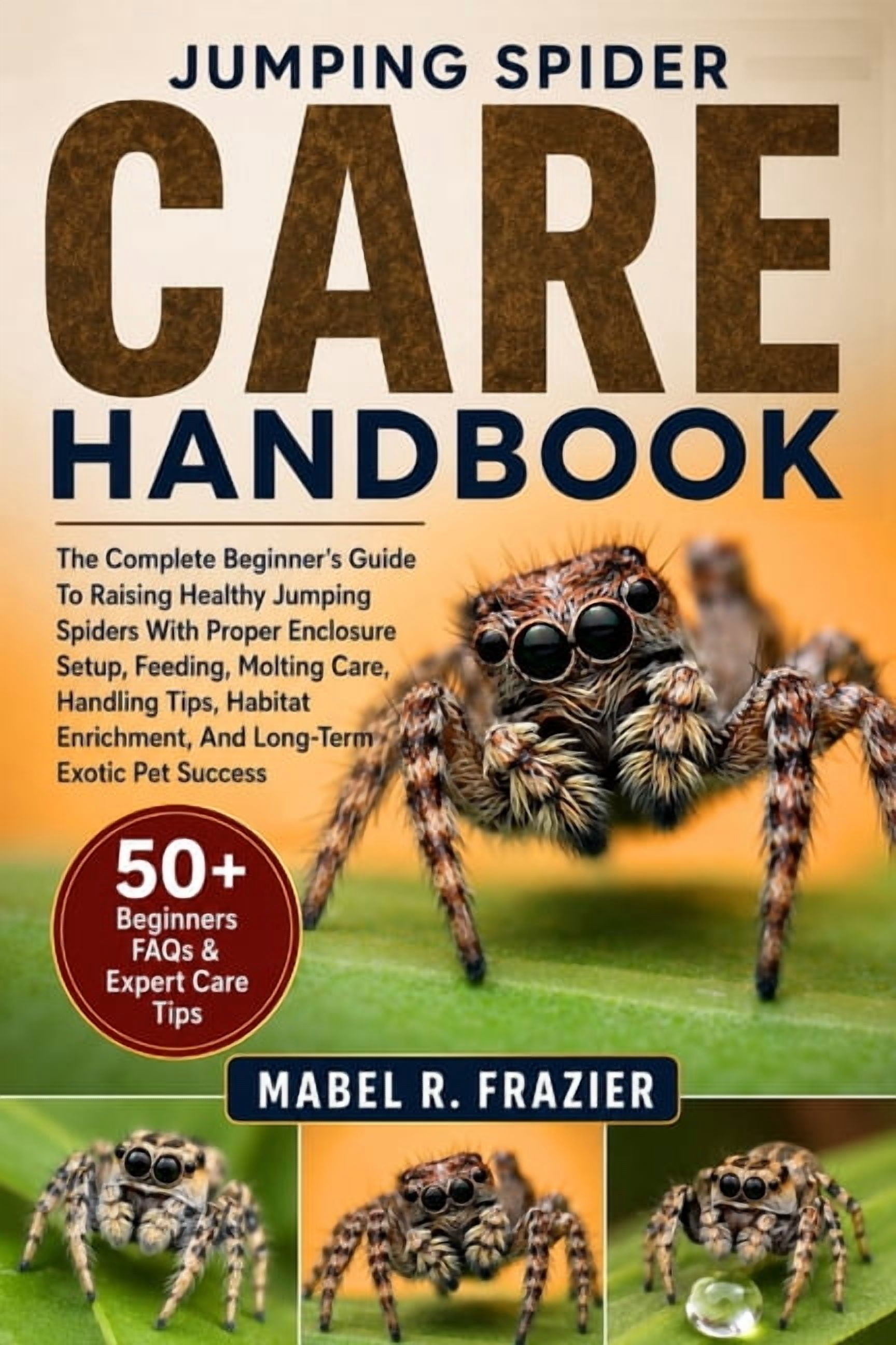 Jumping Spider Care Handbook: The Complete Beginner's Guide To Raising ...