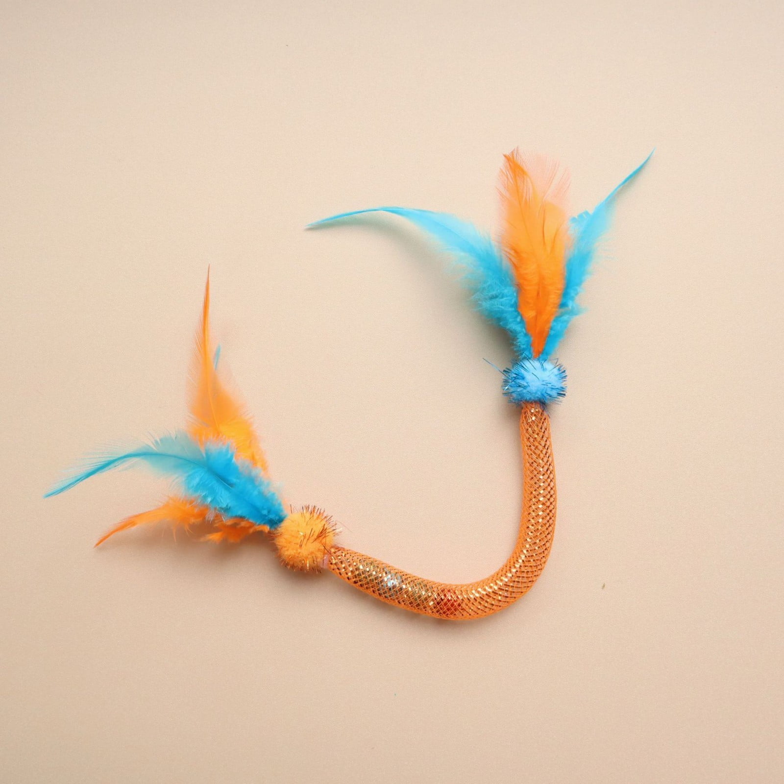 Jumping Springs Feather Coil, Interactive Cat Toy for Indoor, Smart ...