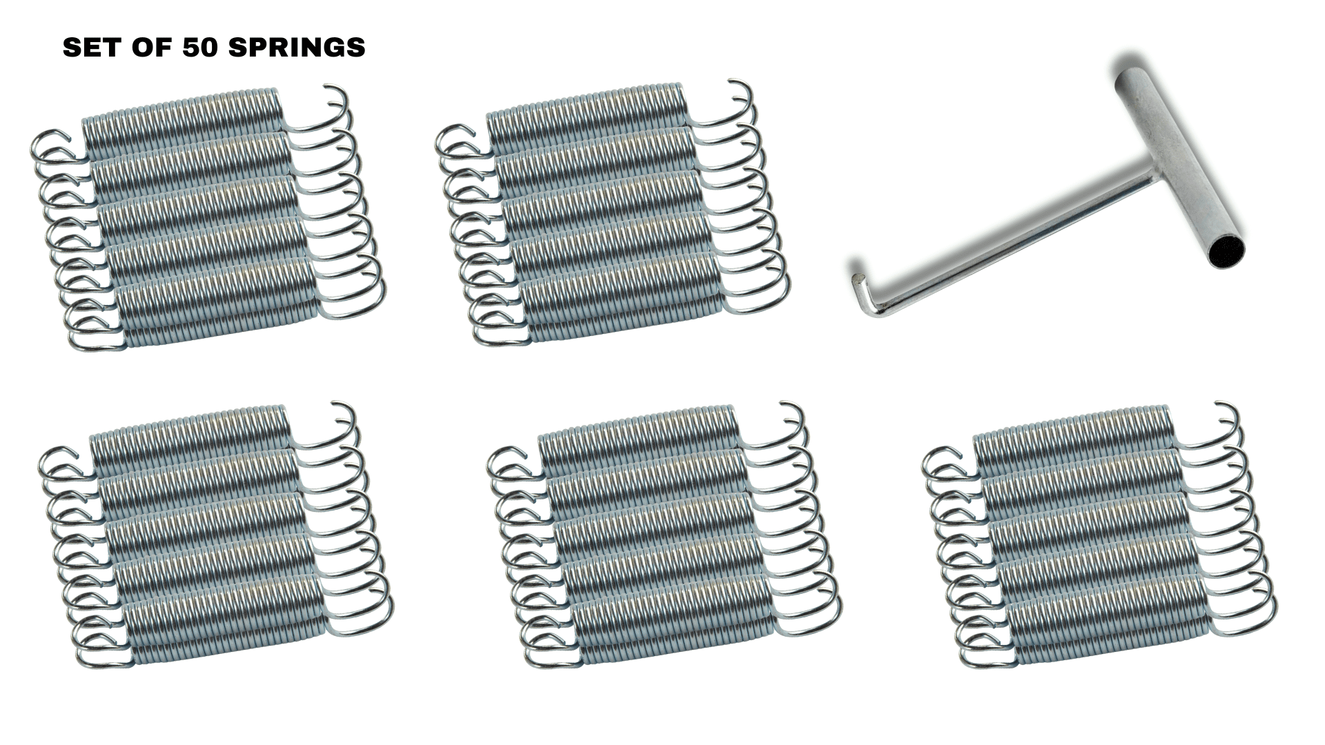 Jumpking Heavy Duty Trampoline Springs 7.5-inch for Trampolines ...