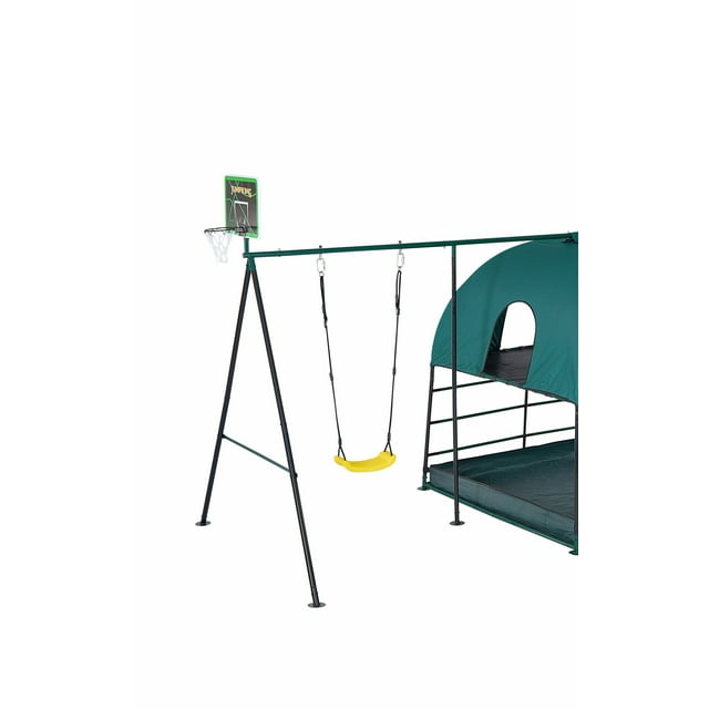 Jumpking Multi-Activity Add-On – Swing, Basketball & Fire Pole ...
