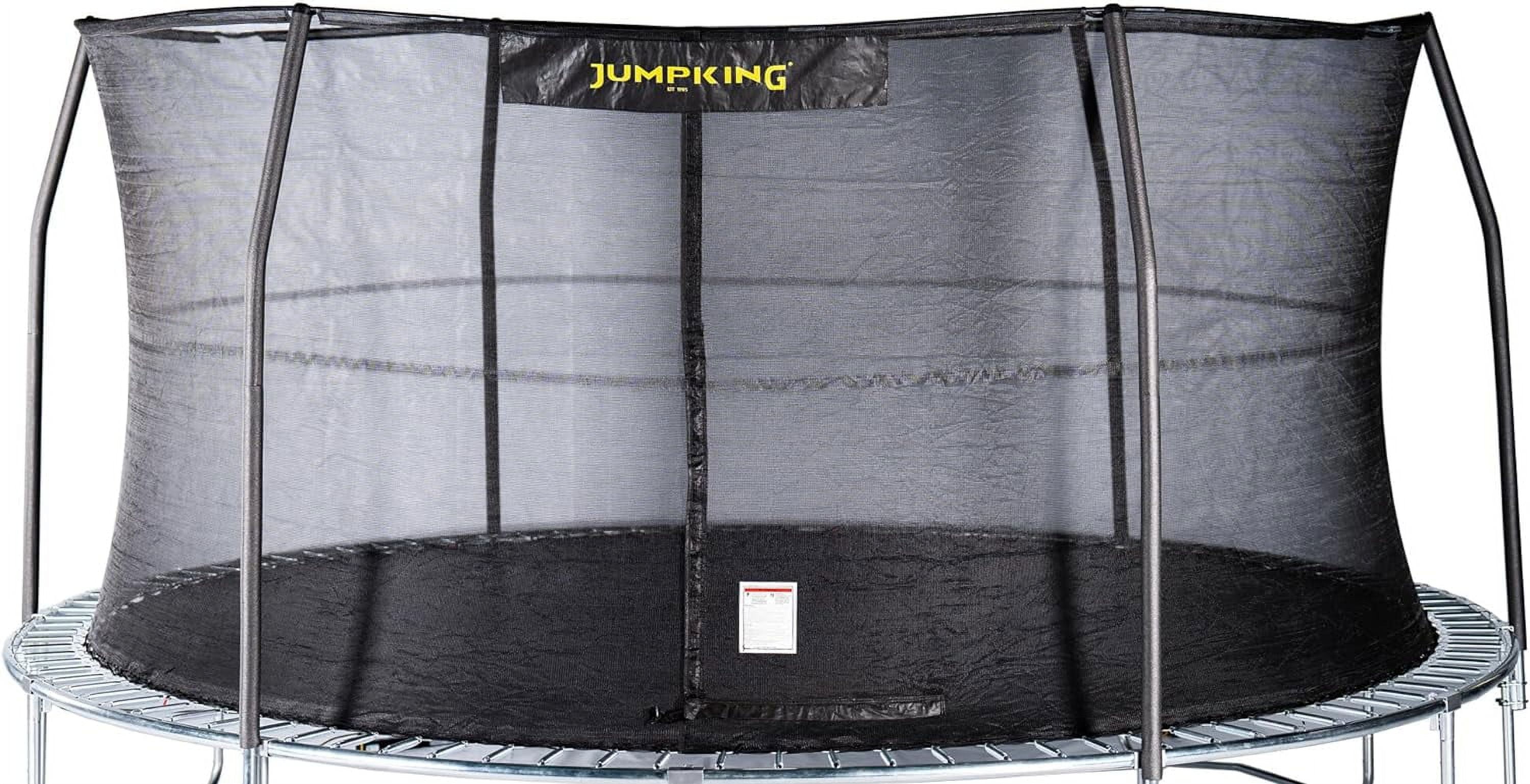 Jumpking Universal Enclosure for All 15' Trampolines with 6 Legs ...