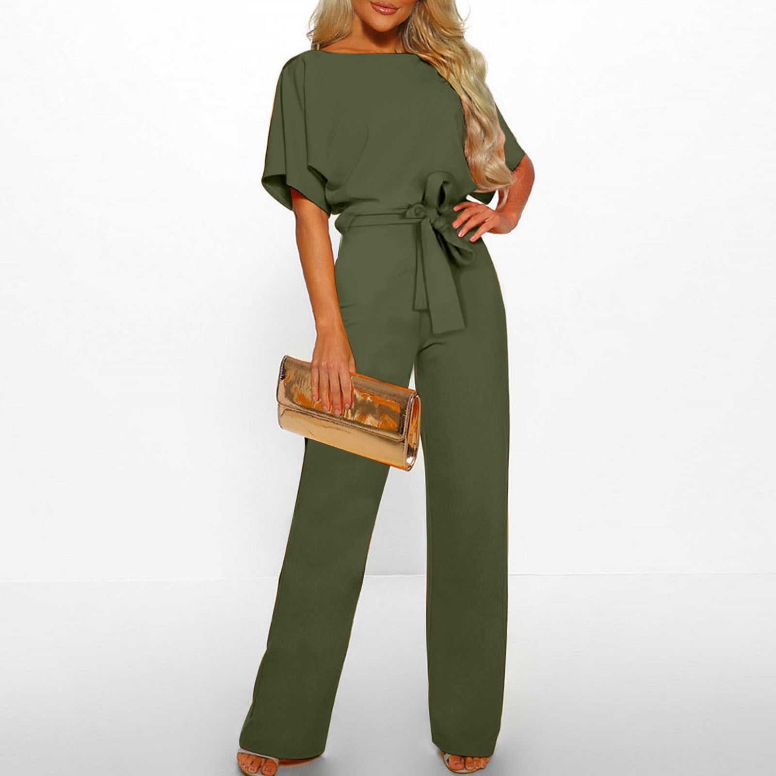 Jumpsuits for Women Dressy 1 piece jumpsuit shorts Fall/Winter Solid ...