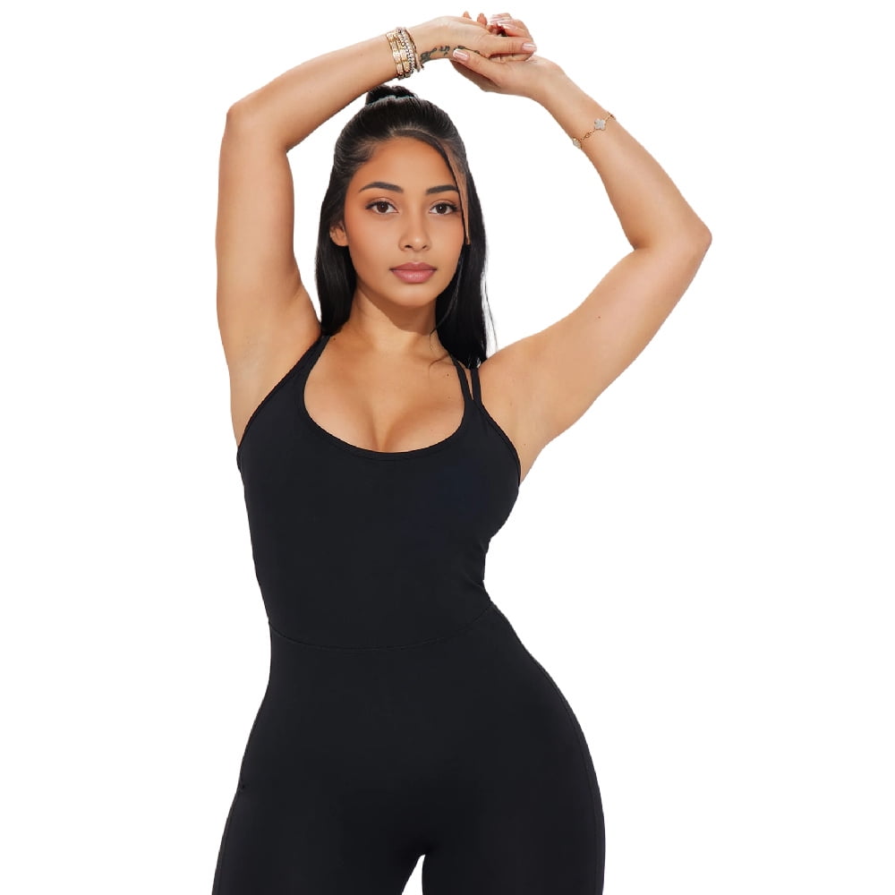 Jumpsuits for Women One Piece Rompers Sexy Shorts Bodysuits Workout Sets Fashion Clothes Summer ...