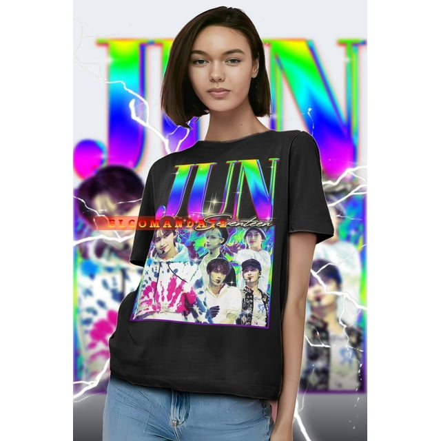 Jun Seventeen Shirt K-pop Merch Seventeen K-pop K-pop Idol Seventeen ...