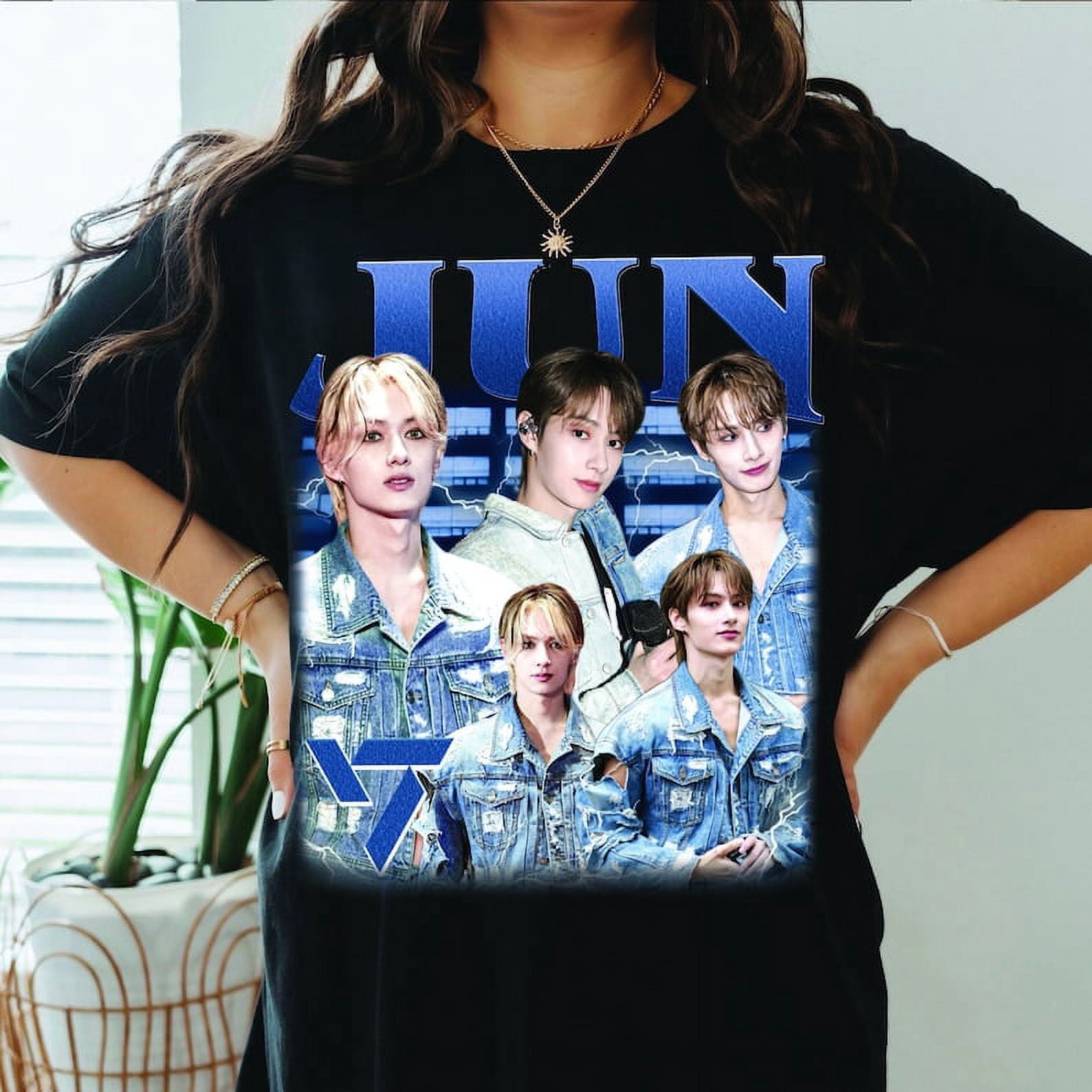 Jun Seventeen Vintage Retro Graphic Shirt, Jun Retro Shirt, Kpop ...
