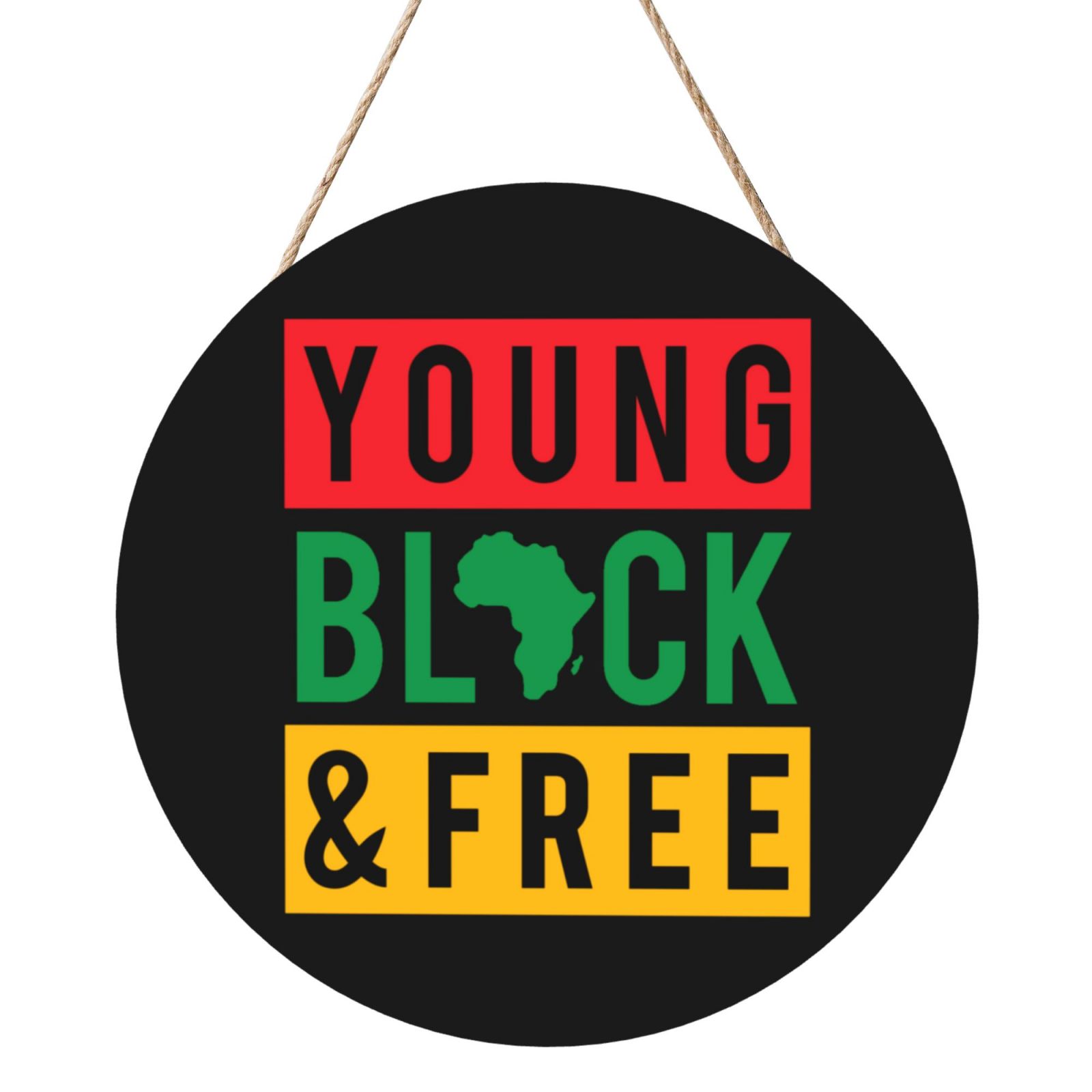 Jun-et-eenth Celebrating Black Freedom 1865 Wooden Hanging Sign ...