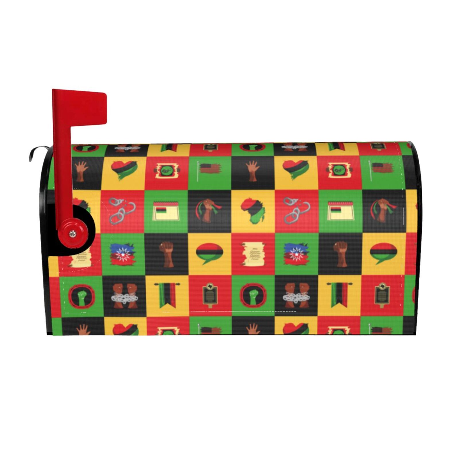 Jun-et-eenth Independence Freedom Day June 19 1865 Magnetic Mailbox ...