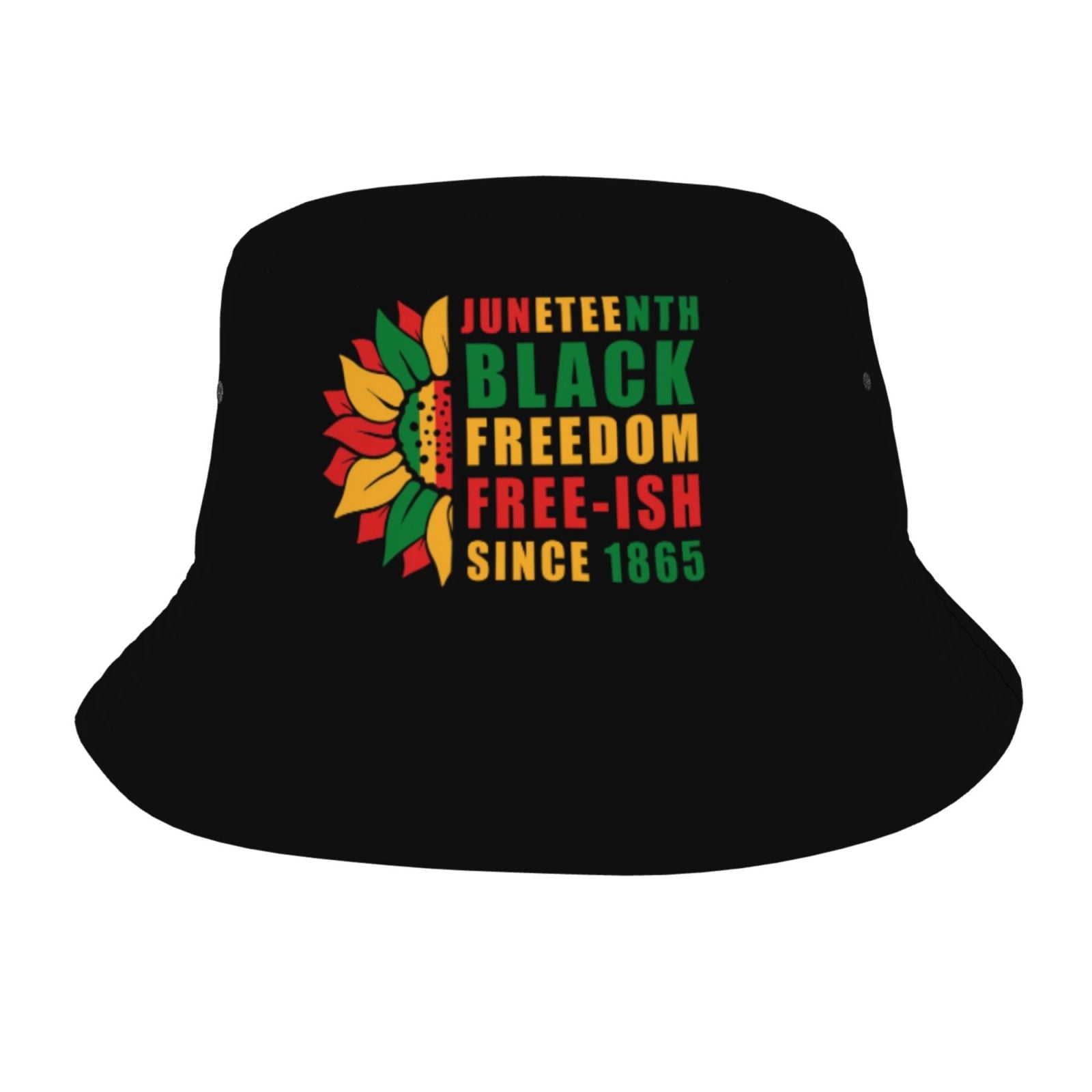 Jun-ete-enth Celebrating Black Freedom 1865 African American Bucket Hat ...