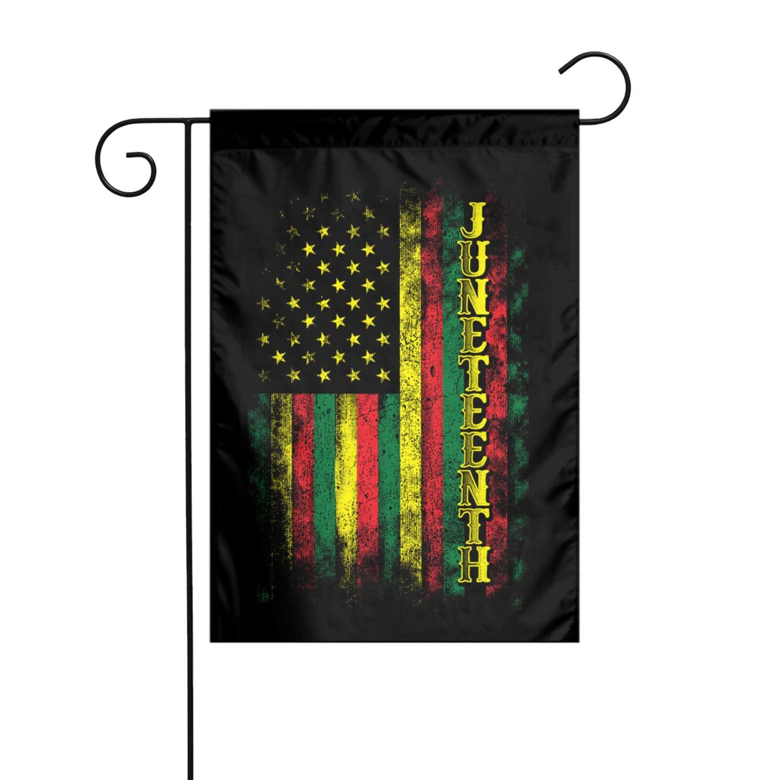 Jun-ete-enth Flag Independence Freedom Day Garden Flag Double Sided ...