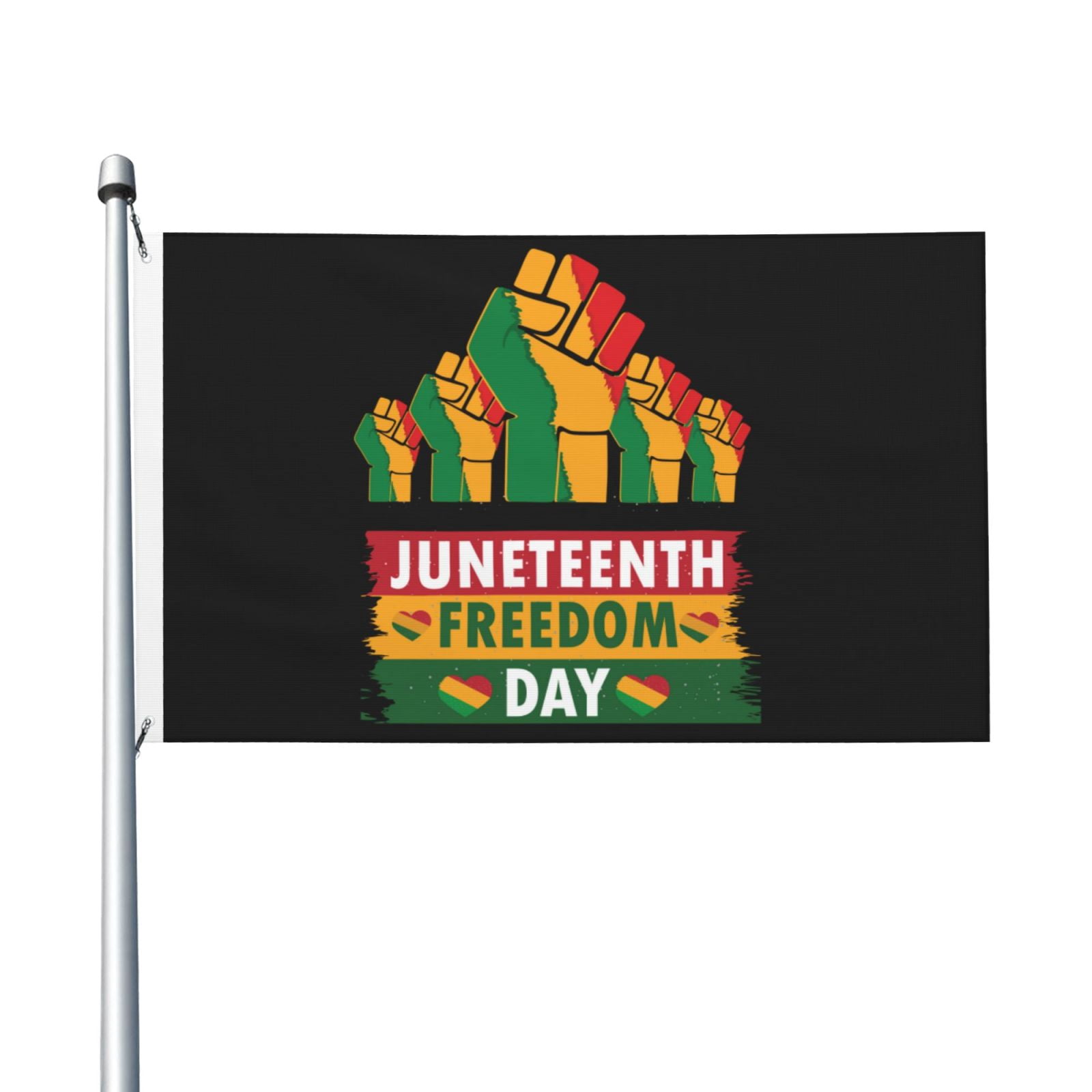 Jun-ete-enth Flag Independence Freedom Day Garden Flags 3x5 Ft ...