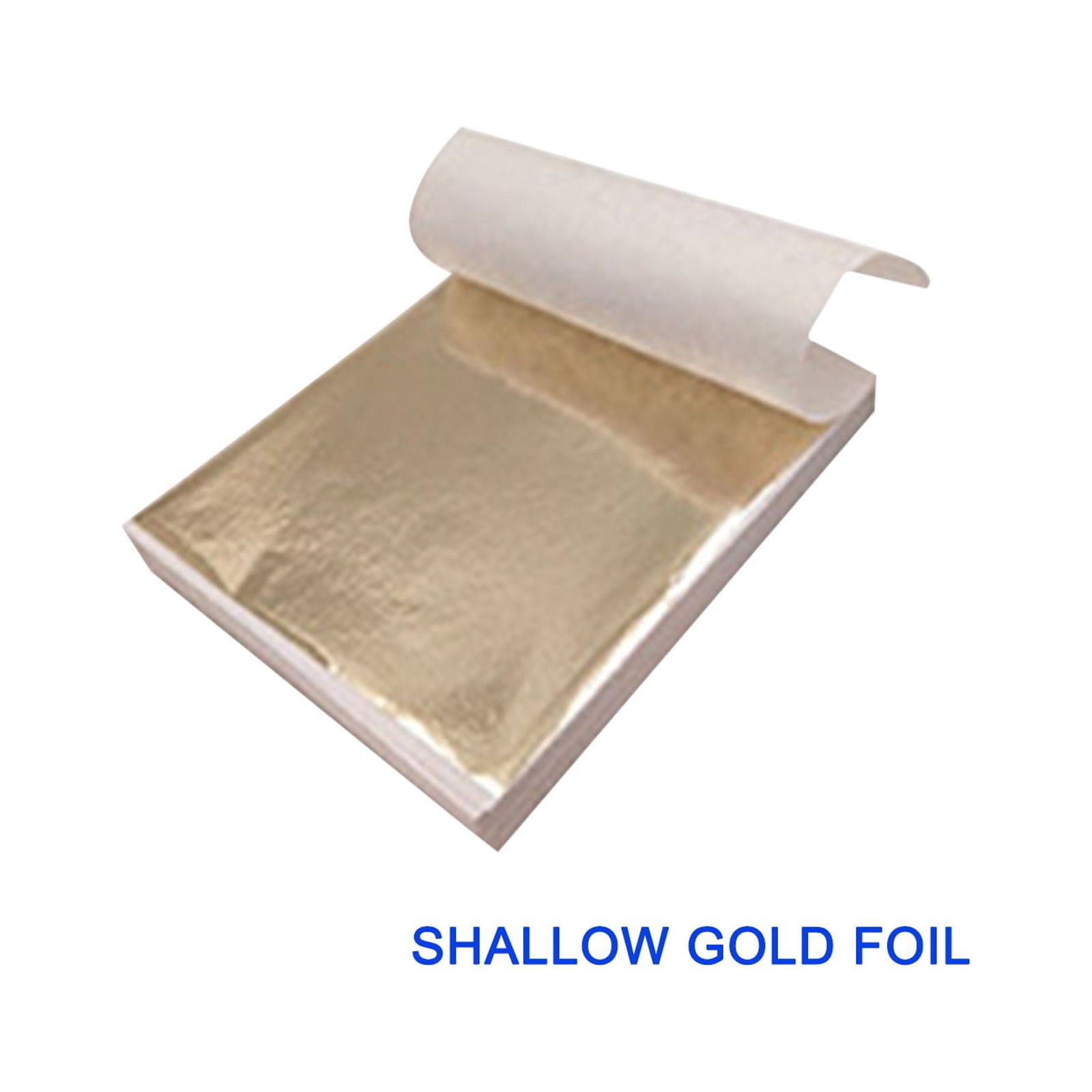 JunYeShi 100pc Multi-Color Copper Leaf Foil Paper, 100PC Art Paper for ...