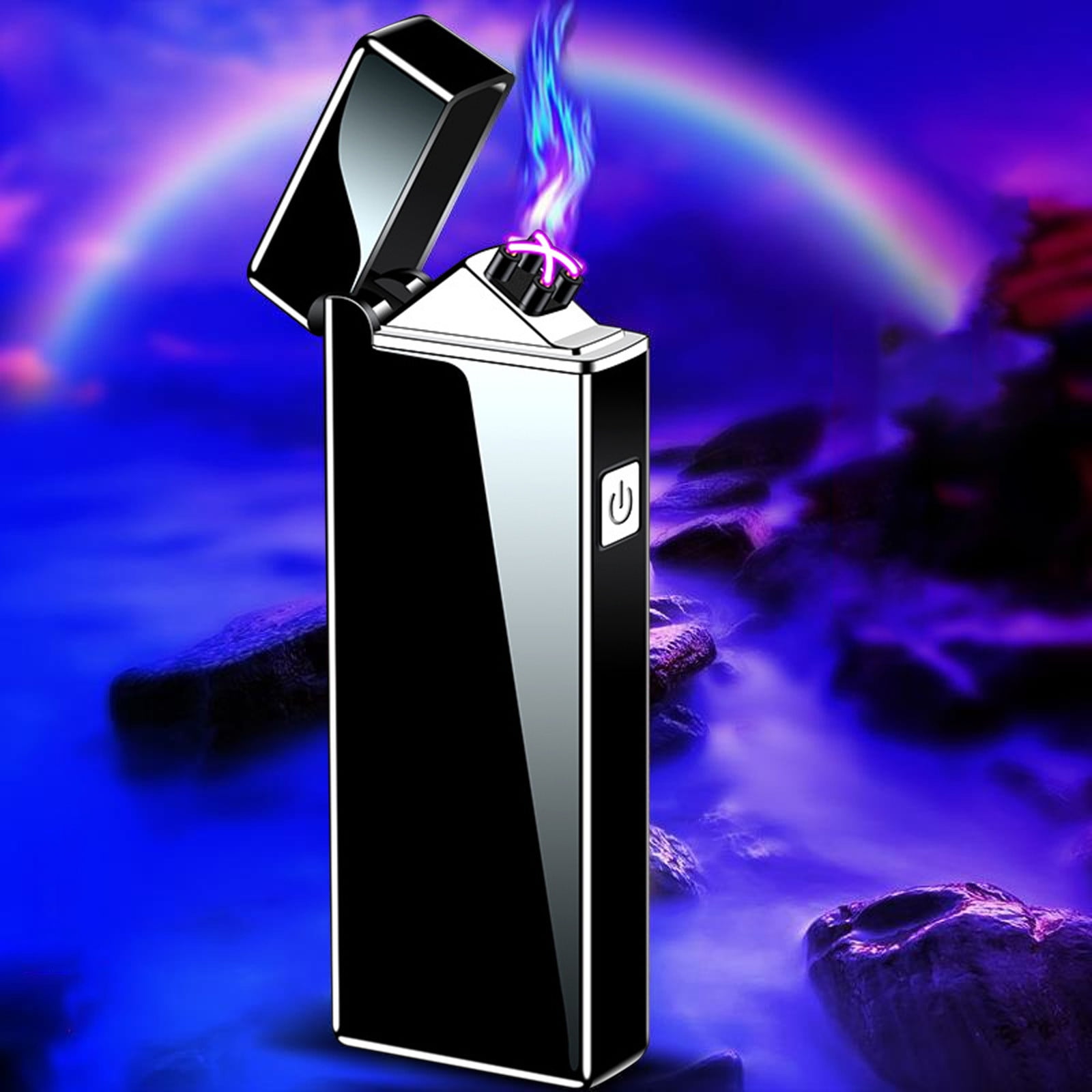 JunYeShi Waterproof Lighter Outdoor Windproof Electric Lighters ...