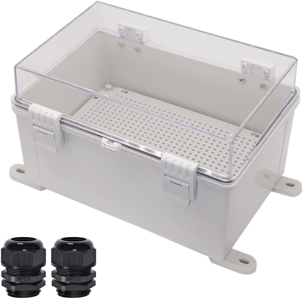 Junction Box ABS Plastic Dustproof Waterproof IP65 Electrical Boxes ...