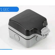 SOCKiTBOX Model 330 BK Weatherproof Electrical Box, Large - Black ...