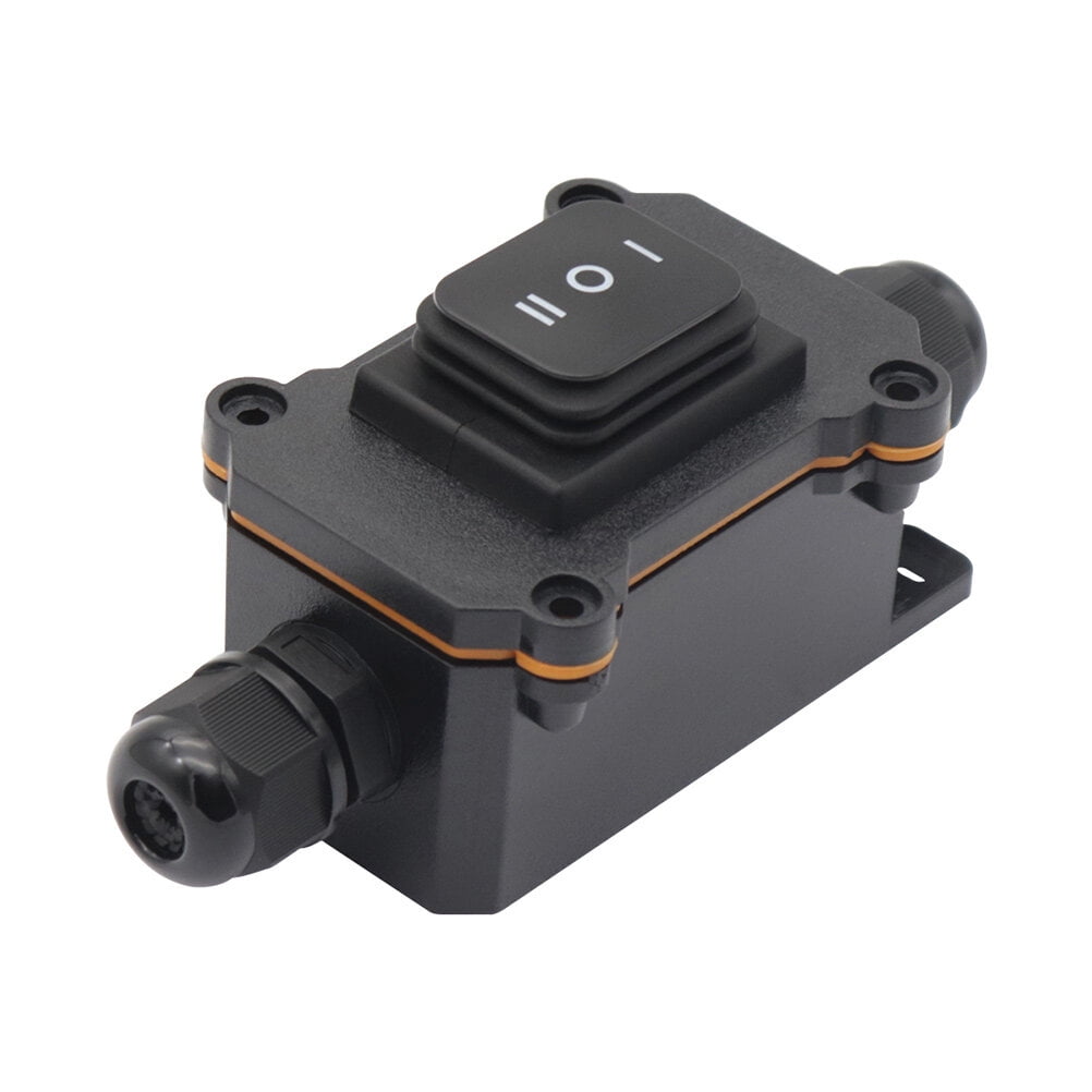 Junction Box With 3-gear Waterproof Electrical Box For Water Pump ...
