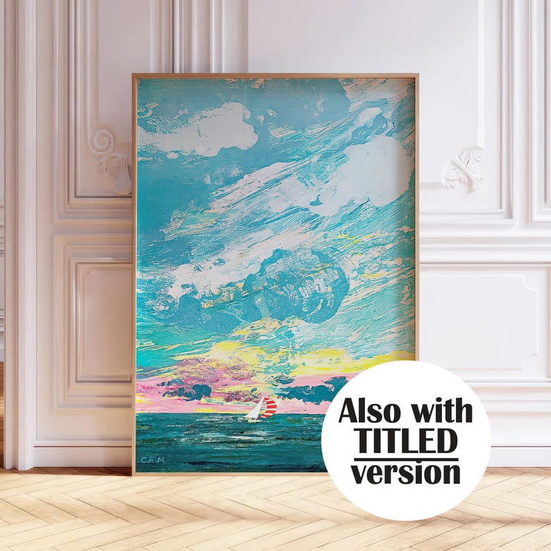 June 14 1969 Magazine Cover Print - Blue Trendy Poster, Magazine Cover ...