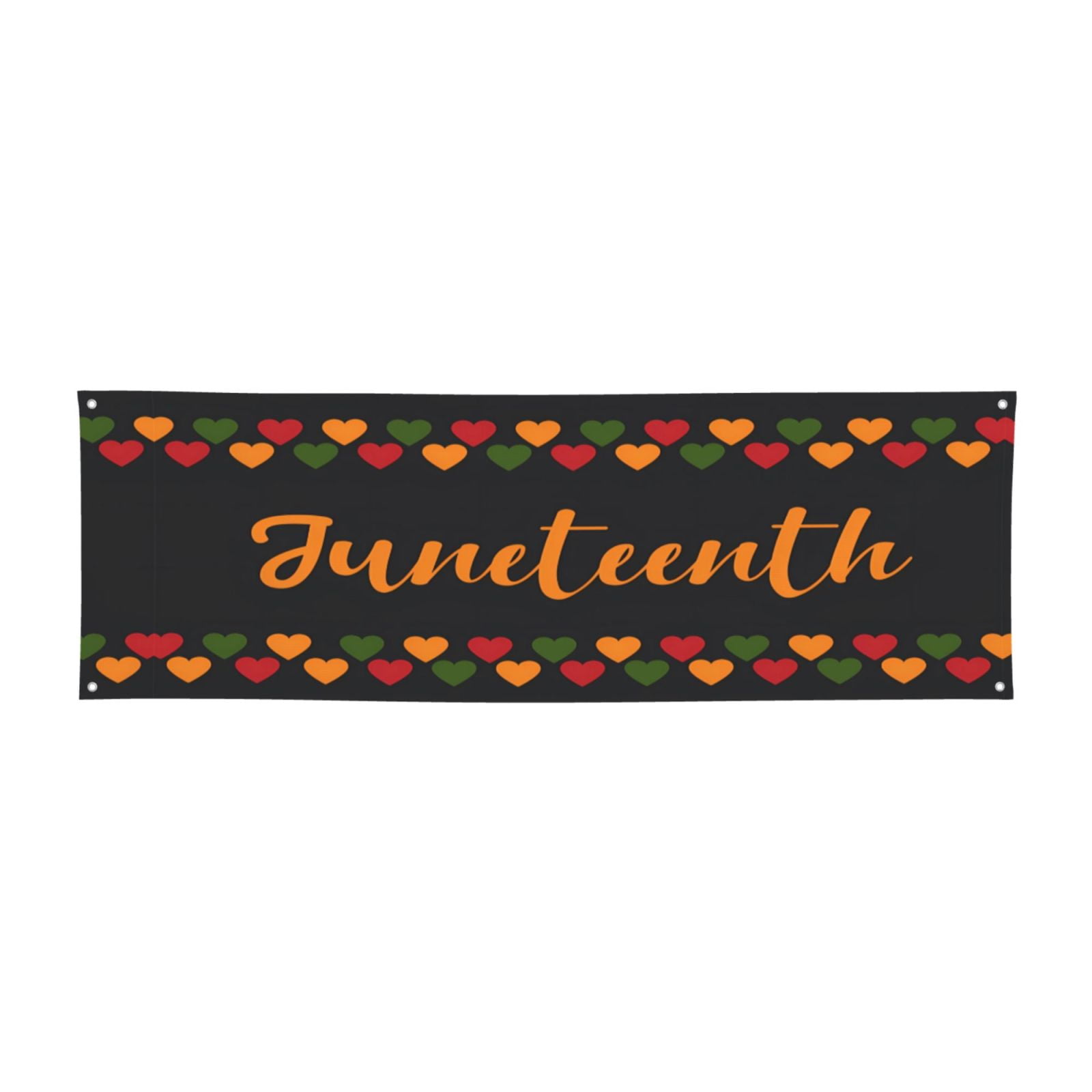 June 19 1865 Jun-ete-enth Independence Freedom Day Large Banner Party ...