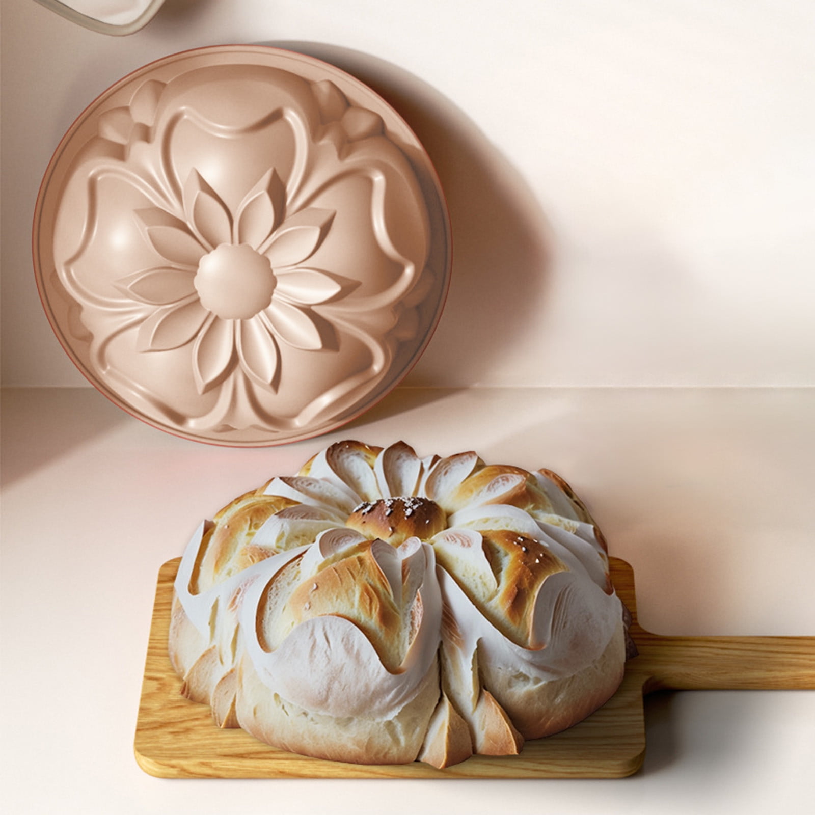 June 50% off, Round Silicones Cake Molds Leakproof Non-stick Silicones ...