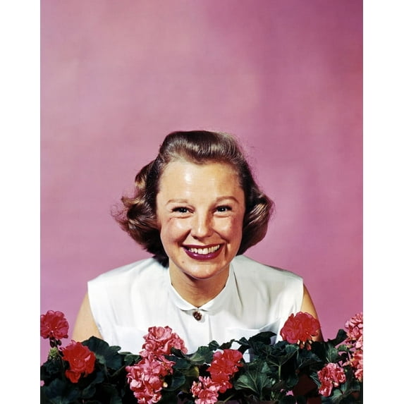 June Allyson 24X36 Classic Hollywood Poster Smiling Pose - Walmart.com