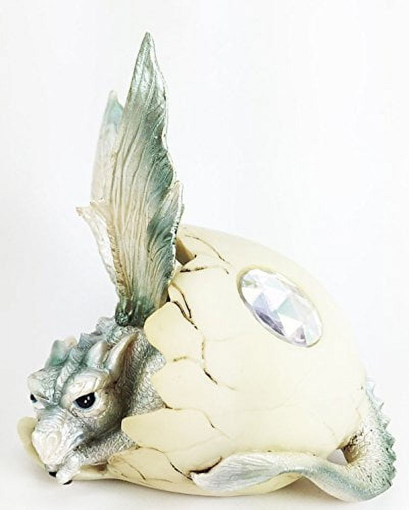 June Birthstone Dragon Egg Statue 5"Tall Alexandrite June Birthday Gem ...