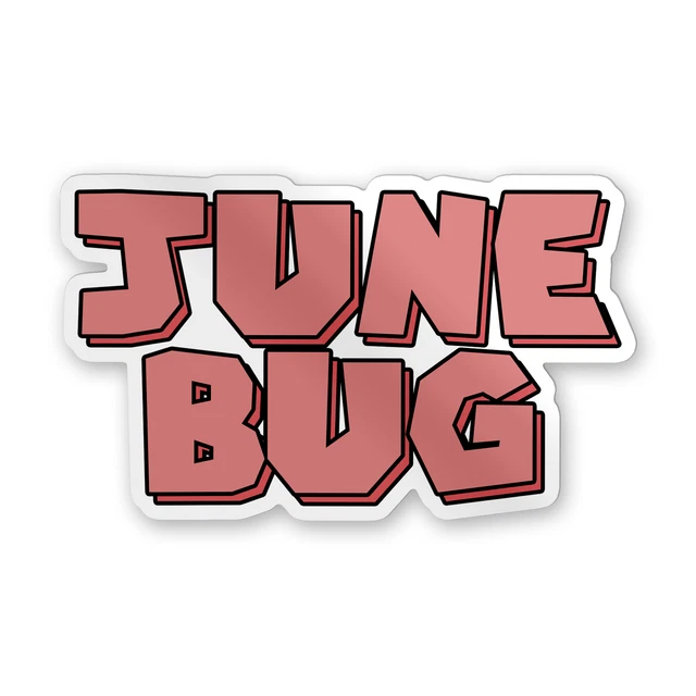 June Bug Sticker Phone Decal Water Bottle Stickers Car Decals, Laptop ...