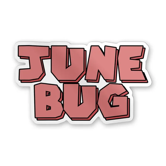 June Bug Sticker Phone Decal Water Bottle Stickers Car Decals, Laptop ...