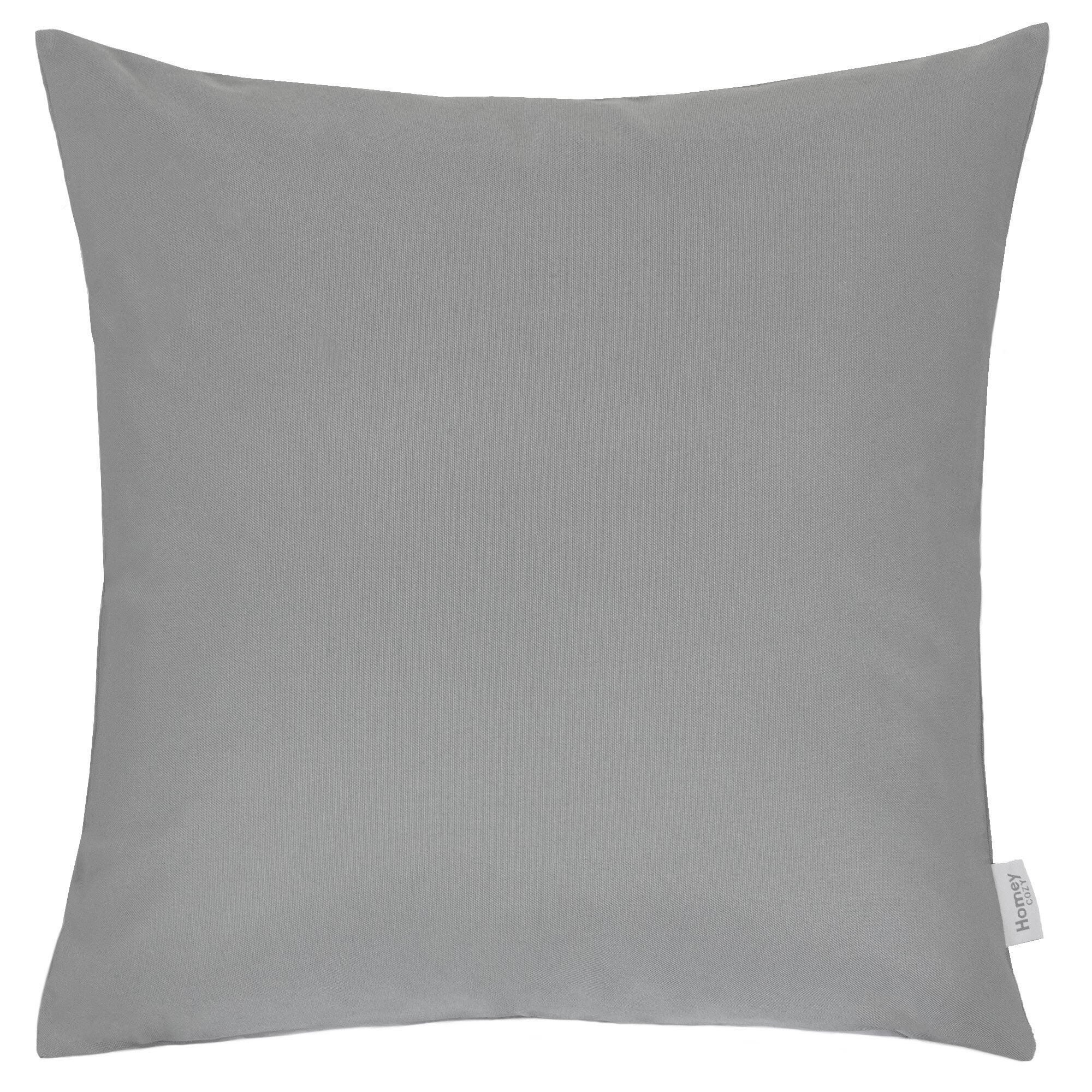 June Classic Solid Outdoor Pillow Light Gray 20 x 20 - Walmart.com