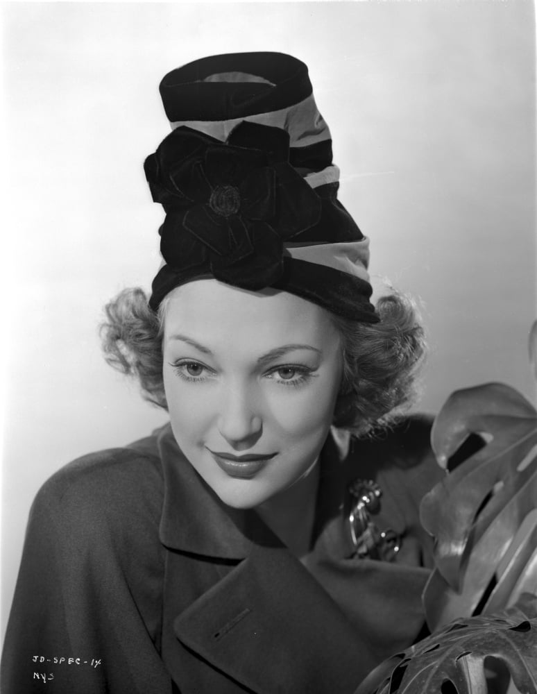 June Duprez in Formal Outfit and Dark Hat Photo Print (8 x 10 ...