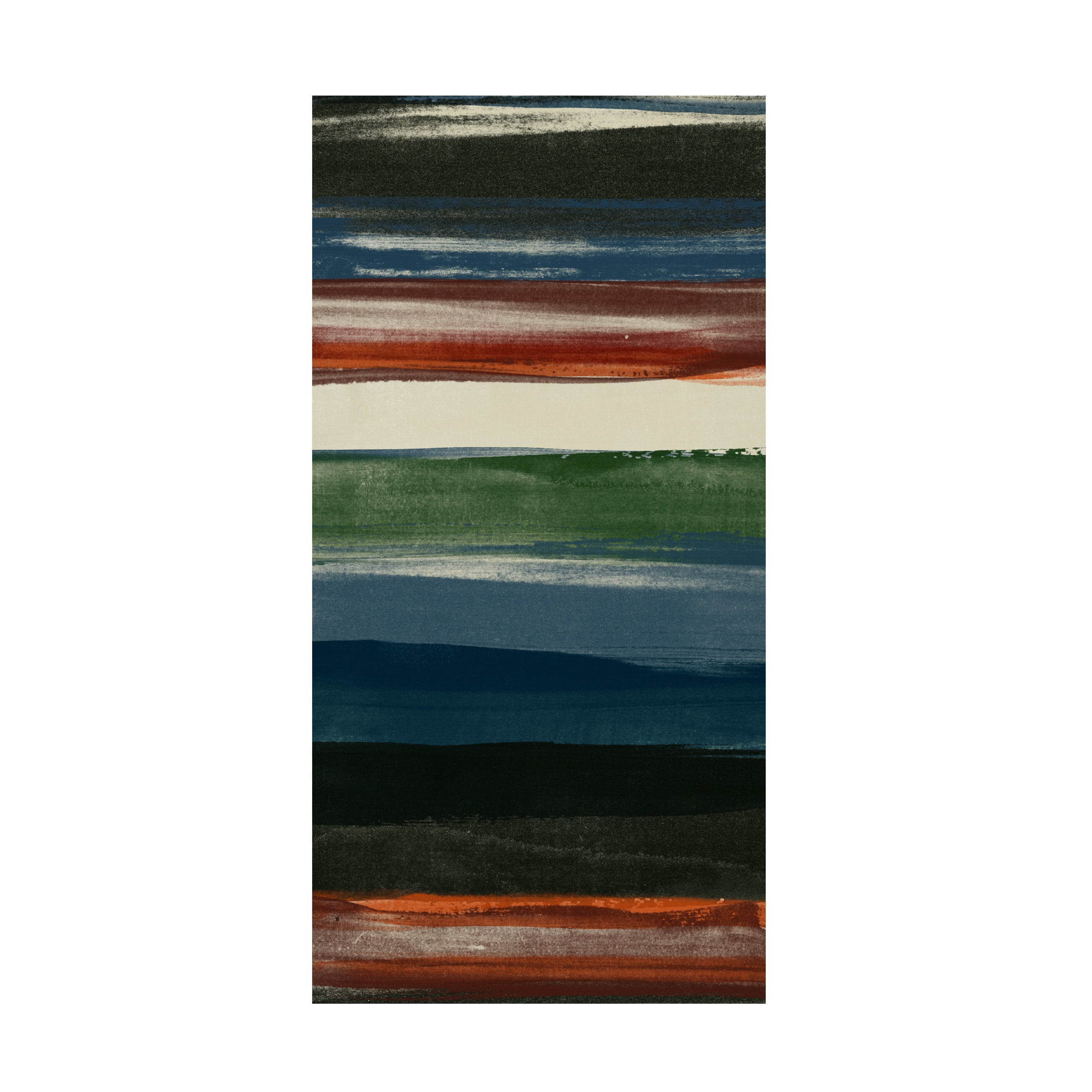 World Group Lodge Strata Canvas - Abstract Modern Style - Walmart.com