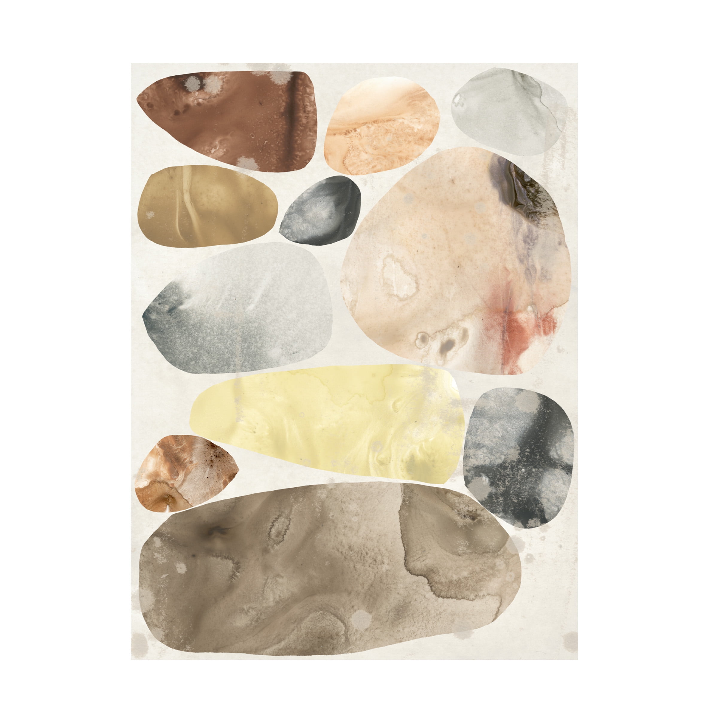 June Erica Vess 'Stone Mosaic III' Canvas Art - Walmart.com