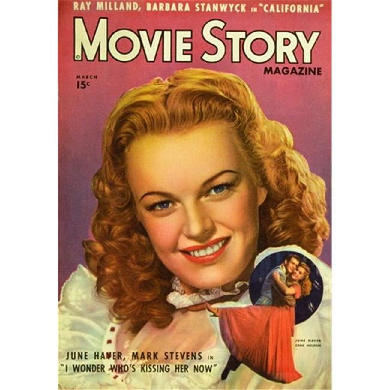 June Haver Movie Poster - 11 x 17 in. - Walmart.com