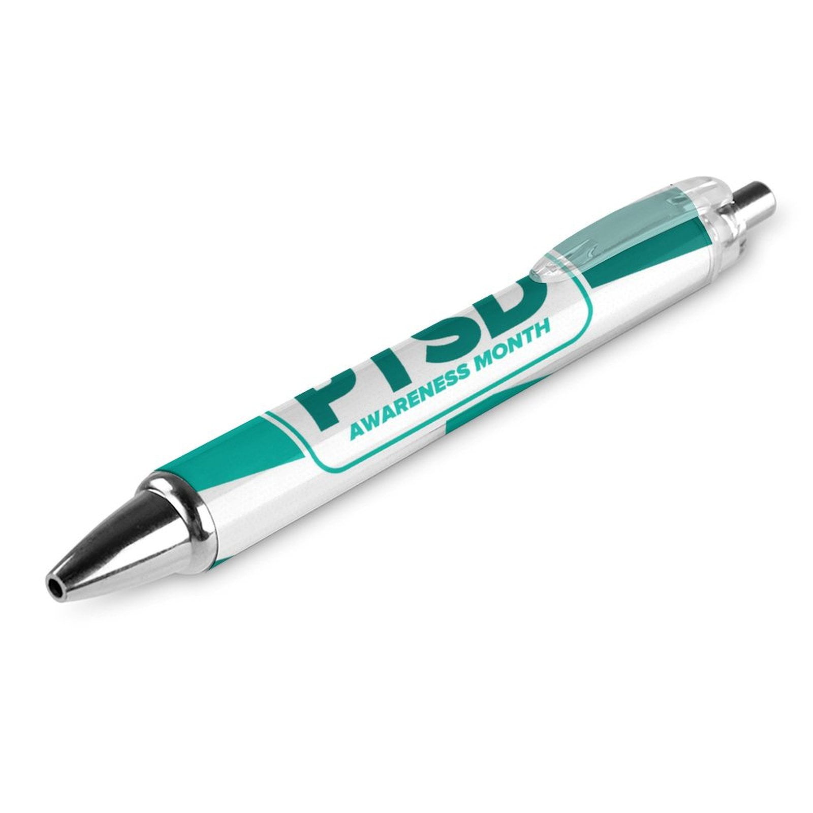 June Is PTSD Awareness Month Ballpoint Pen Retractable Pens Black ...