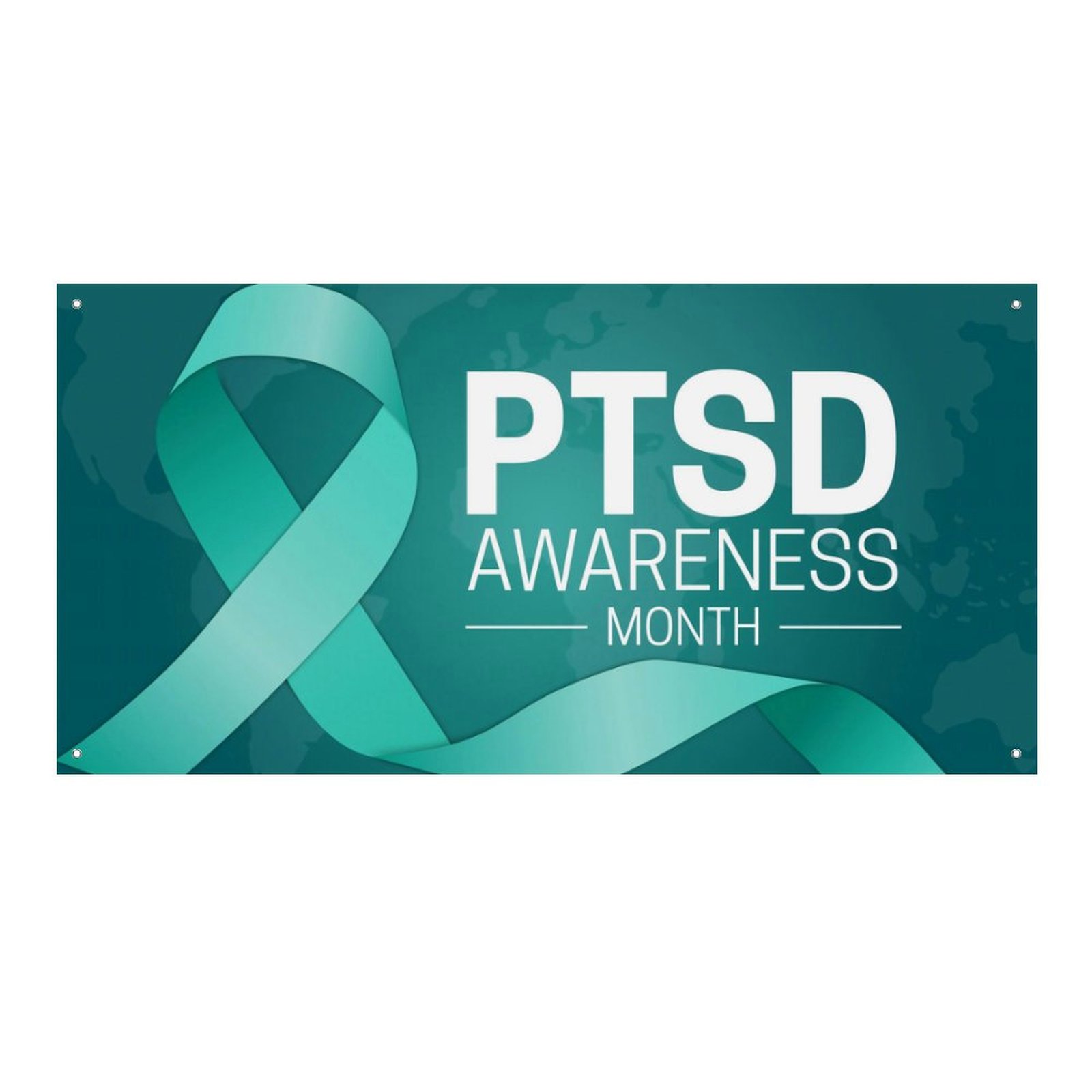June Is PTSD Awareness Month Banners Flag Hanging Backdrop Sign Wall ...