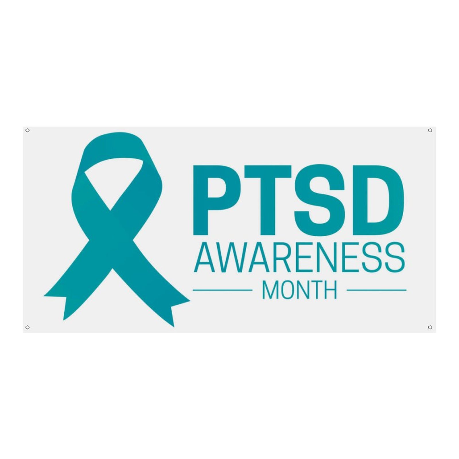 June Is PTSD Awareness Month Banners Flag Hanging Backdrop Sign Wall ...