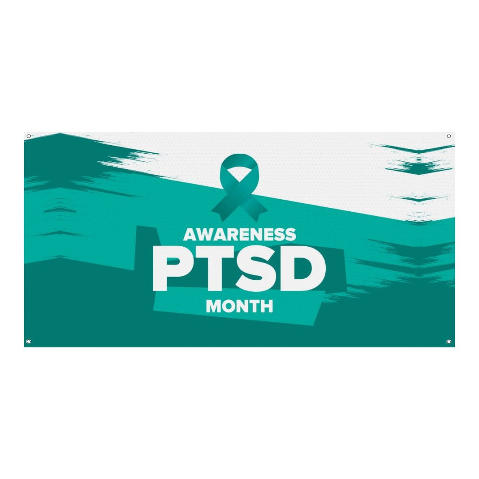 June Is PTSD Awareness Month Banners Flag Hanging Backdrop Sign Wall ...