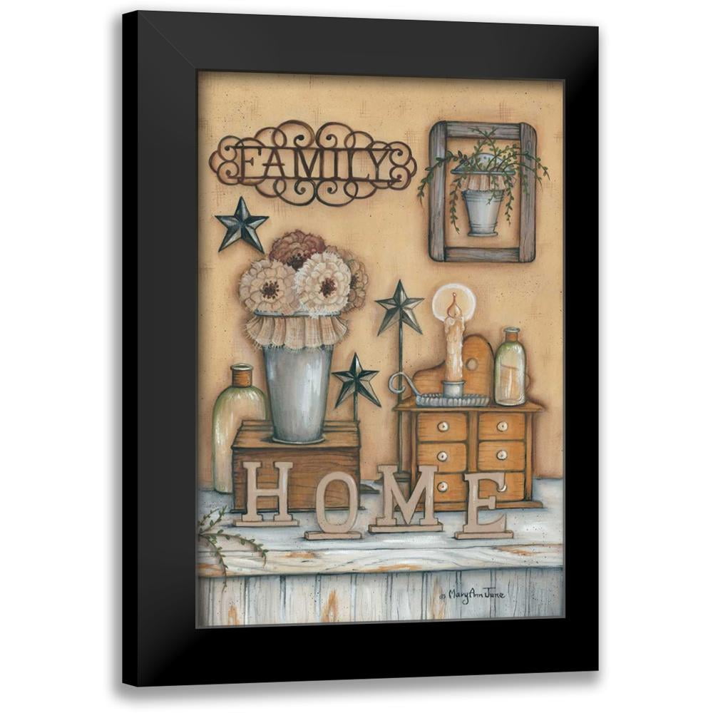 June, Mary Ann 11x14 Black Modern Framed Museum Art Print Titled ...