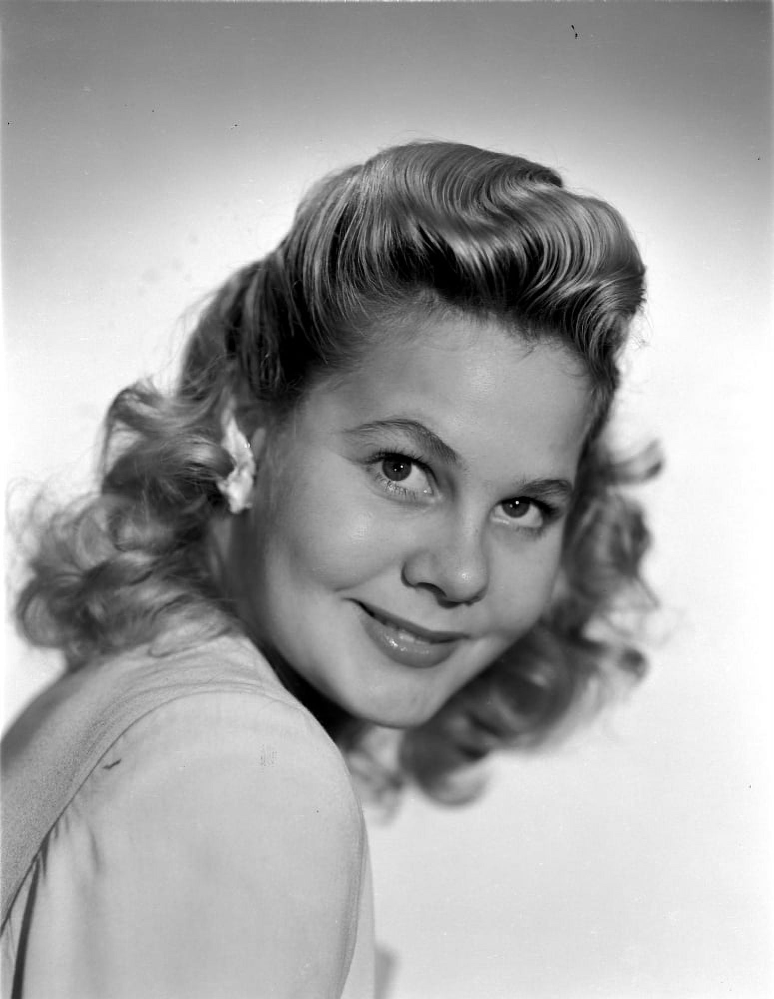 June Preisser on Long Sleeve Top and smiling Photo Print (24 x 30 ...