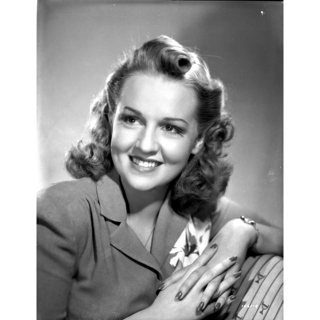 June Storey Curly Hair smiling Portrait Photo Print (24 x 30) - Walmart.com