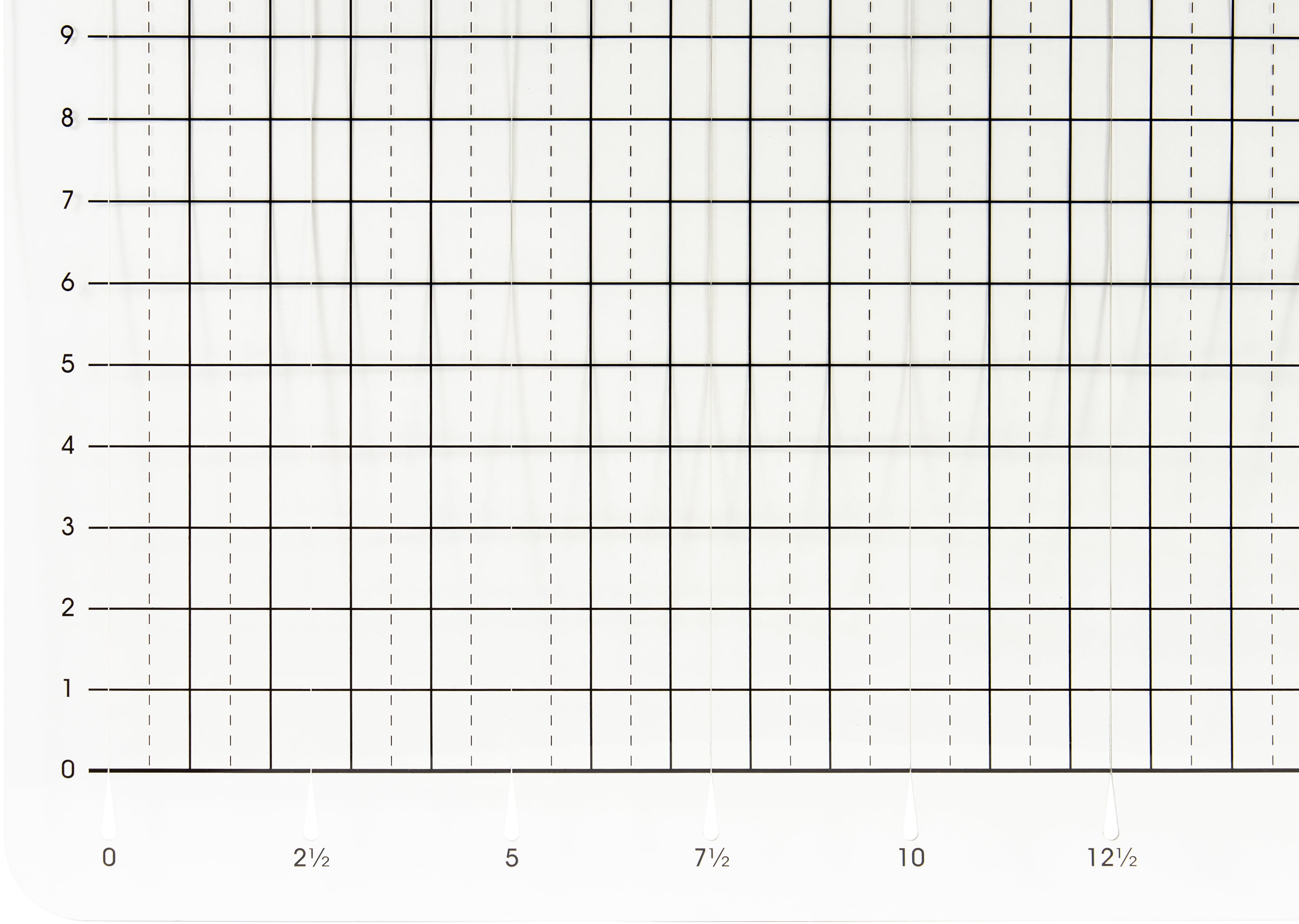 June Tailor 20" x 23" Acrylic Pro Quilt Ruler, Rotary Cutter Compatible ...
