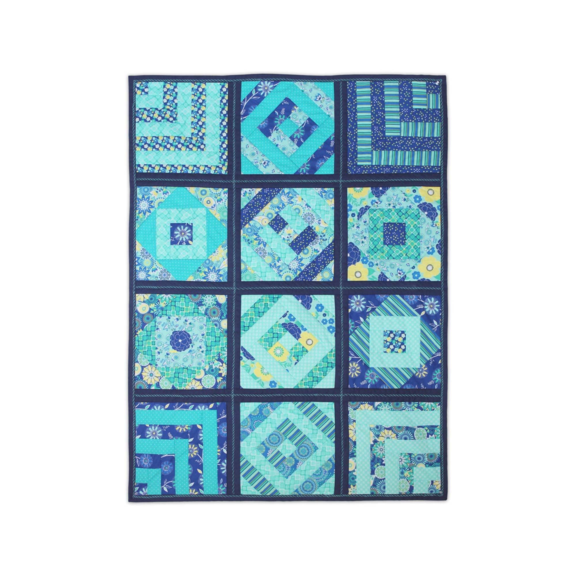 June Tailor Block Quilt Kit, 12-Piece - Walmart.com