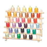 June Tailor 33-Spool Wood Thread Rack - Walmart.com