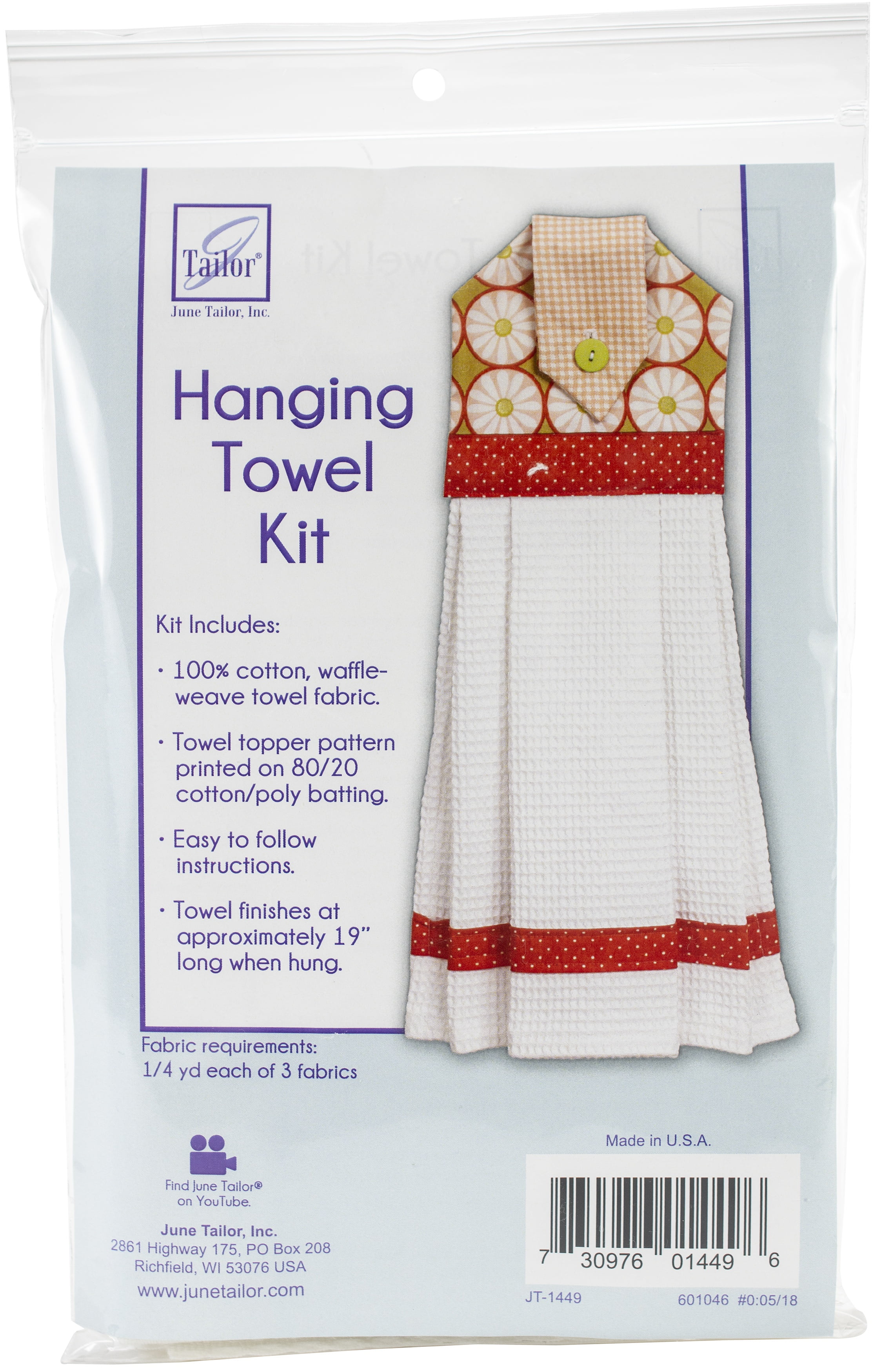 June Tailor Hanging Towel Kit - Walmart.com