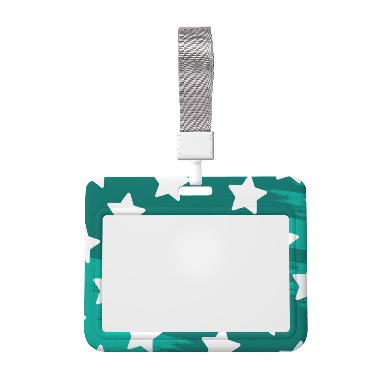 June is PTSD Awareness Month Badge Holder with Lanyard Horizontal ID ...