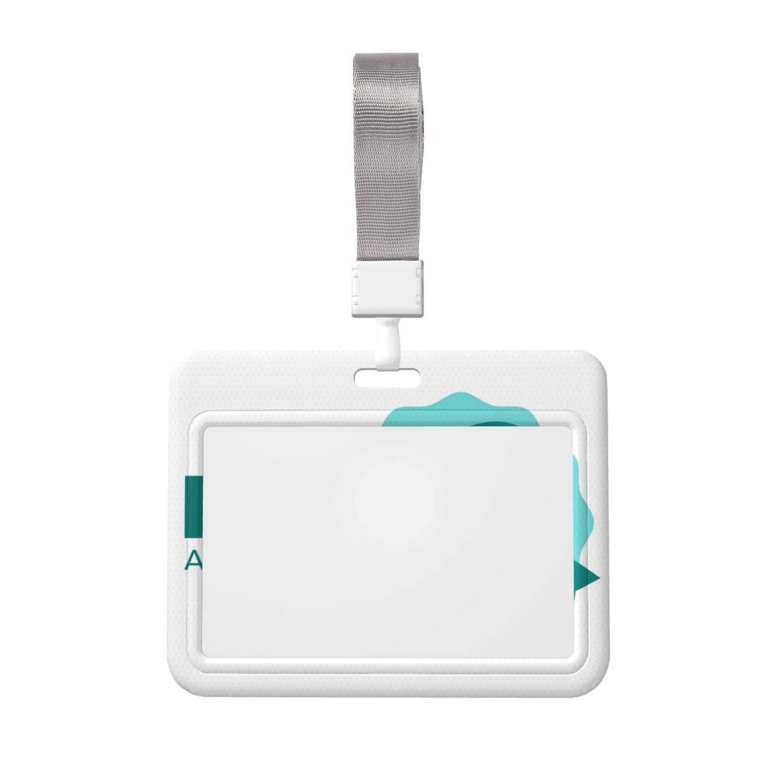 June is PTSD Awareness Month Badge Holder with Lanyard Horizontal ID ...