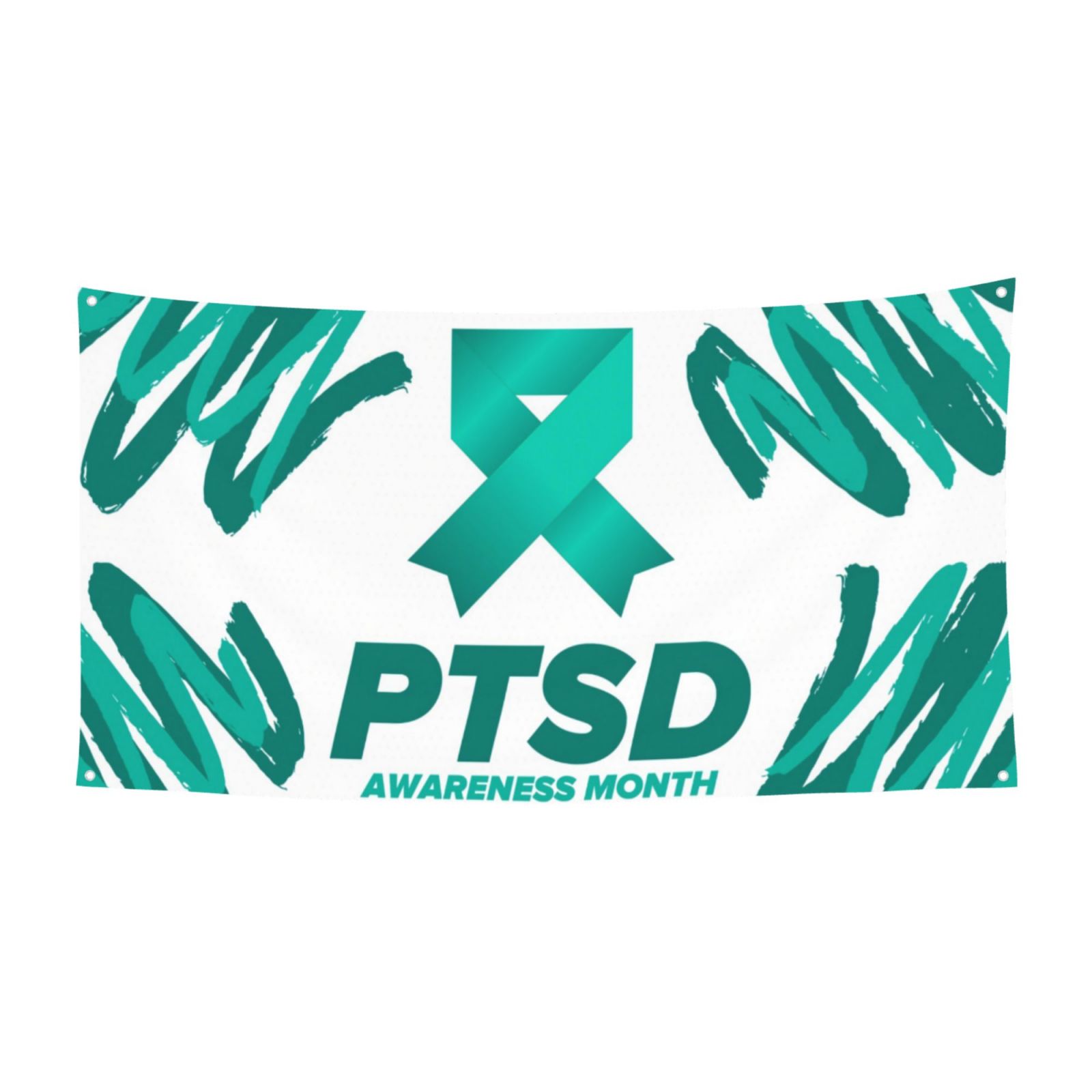 June is PTSD Awareness Month Banner Backdrop Flag Photography ...